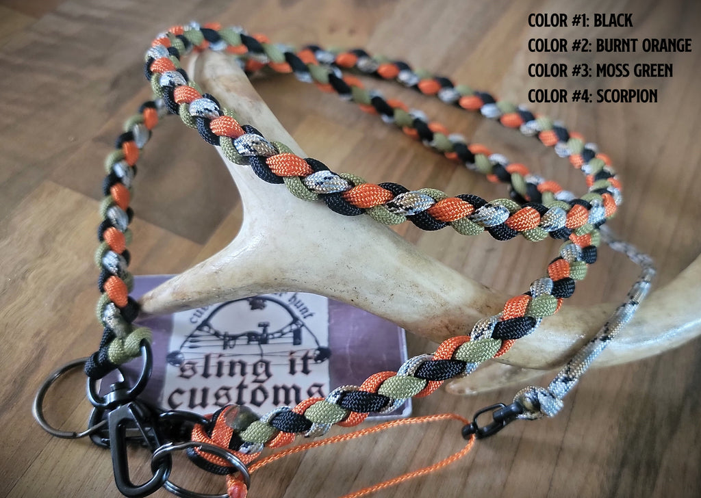 Binocular Lanyard - Round Braid Weave – SlingIt Customs