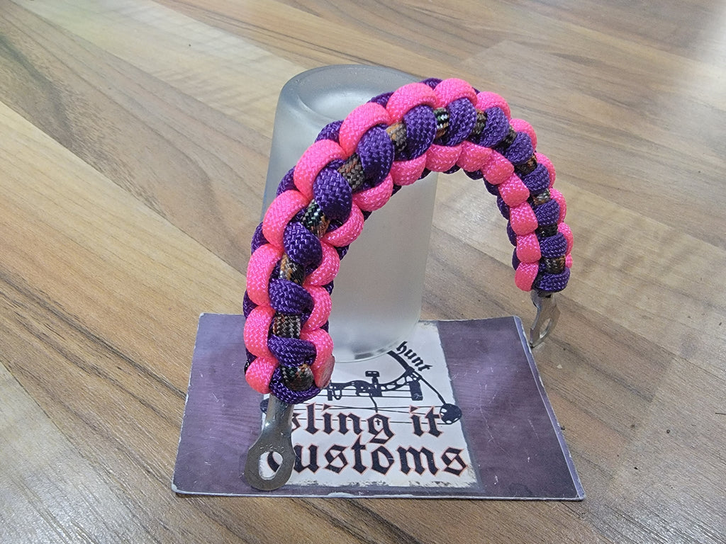 Premade Quiver Loop - Cobra with Backbone - Neon Pink, Acid Purple, Lo ...